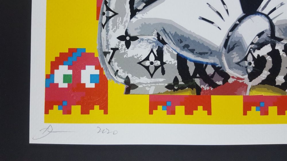 Death NYC Graffiti Pop Art " Pac Man Vuitton Mickey Mouse (Neu (gemäss ...