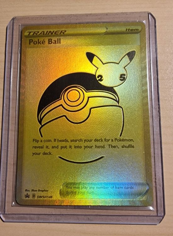 Pokemon Celebrations Poke Ball gold | Kaufen auf Ricardo