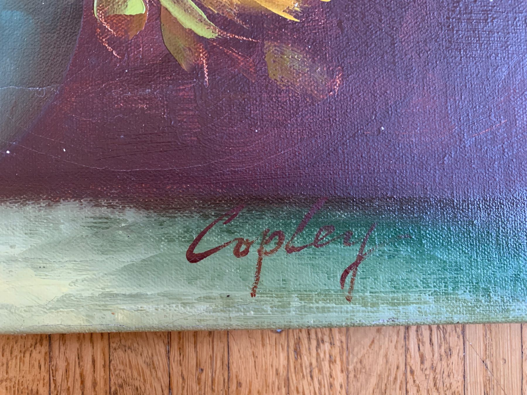 Ölgemälde mit Stillleben / Blumenstrauss / Copley / 40 x 50 (Gebraucht ...