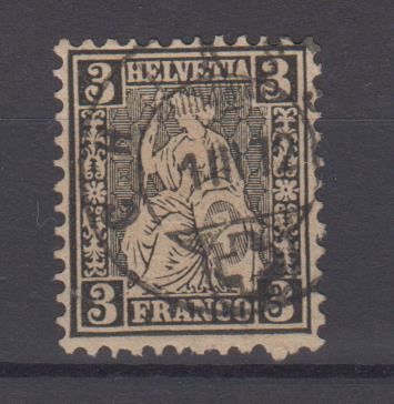 Hélvétie assise 29 oblitéré (200.--) | Kaufen auf Ricardo