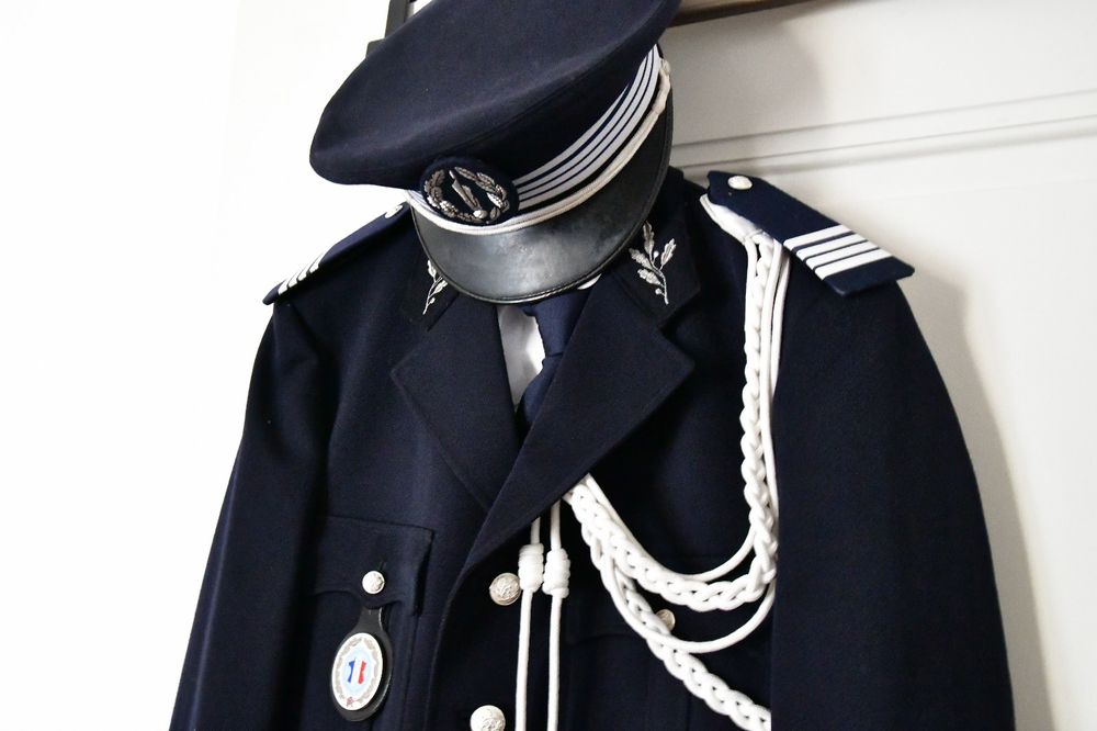 uniforme de commandant de la police nationale polizei paris (D'occasion ...