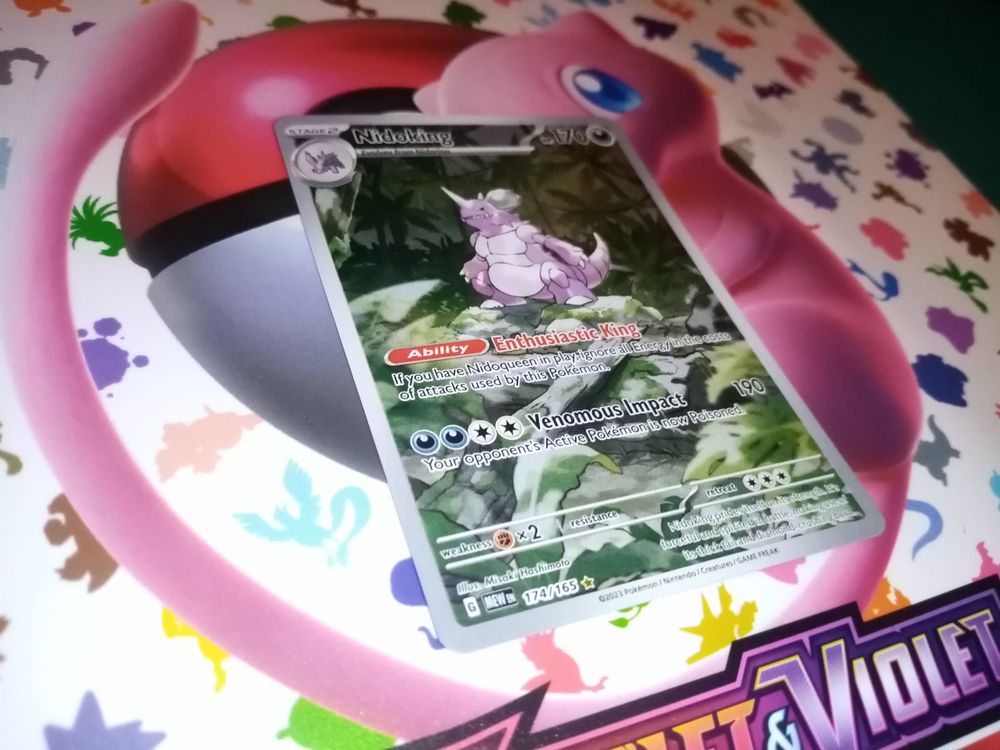Pokémon Karte Nidoking 174/165 MEW EN Illustration Rare 151! | Kaufen auf Ricardo