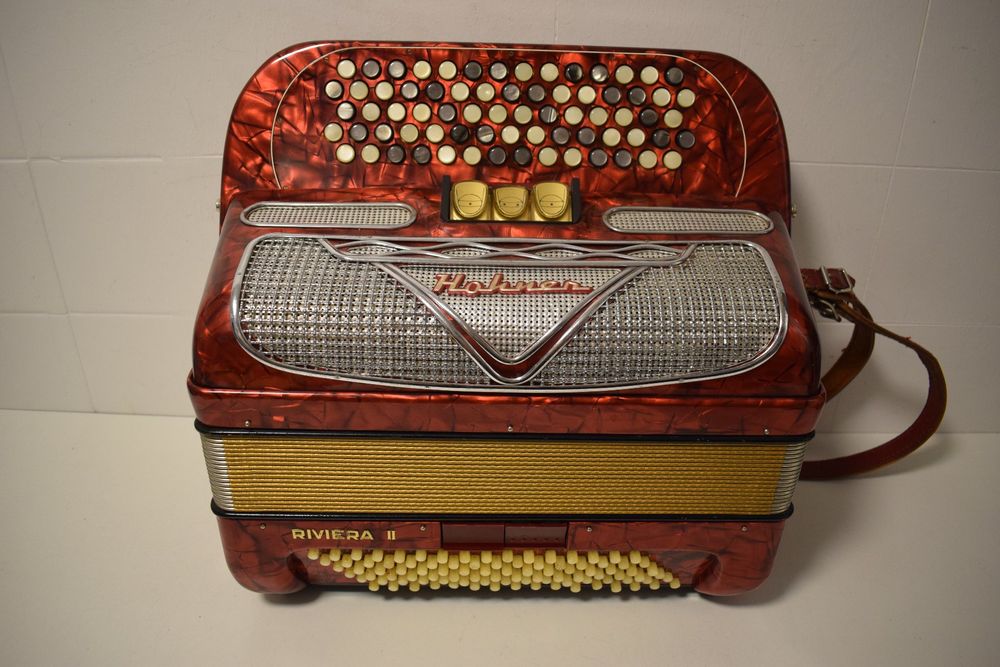 Akkordeon chromatisch Hohner Riviera II | Kaufen auf Ricardo