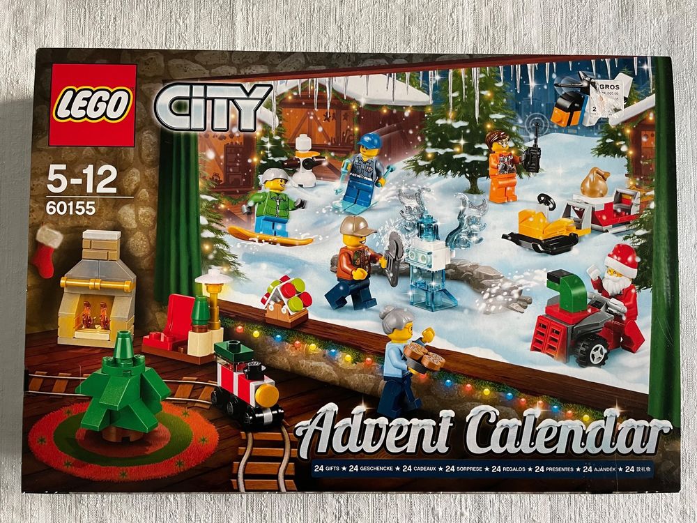 Lego 60155 City Adventskalender 2017 NEU! (Neu und originalverpackt) in ...
