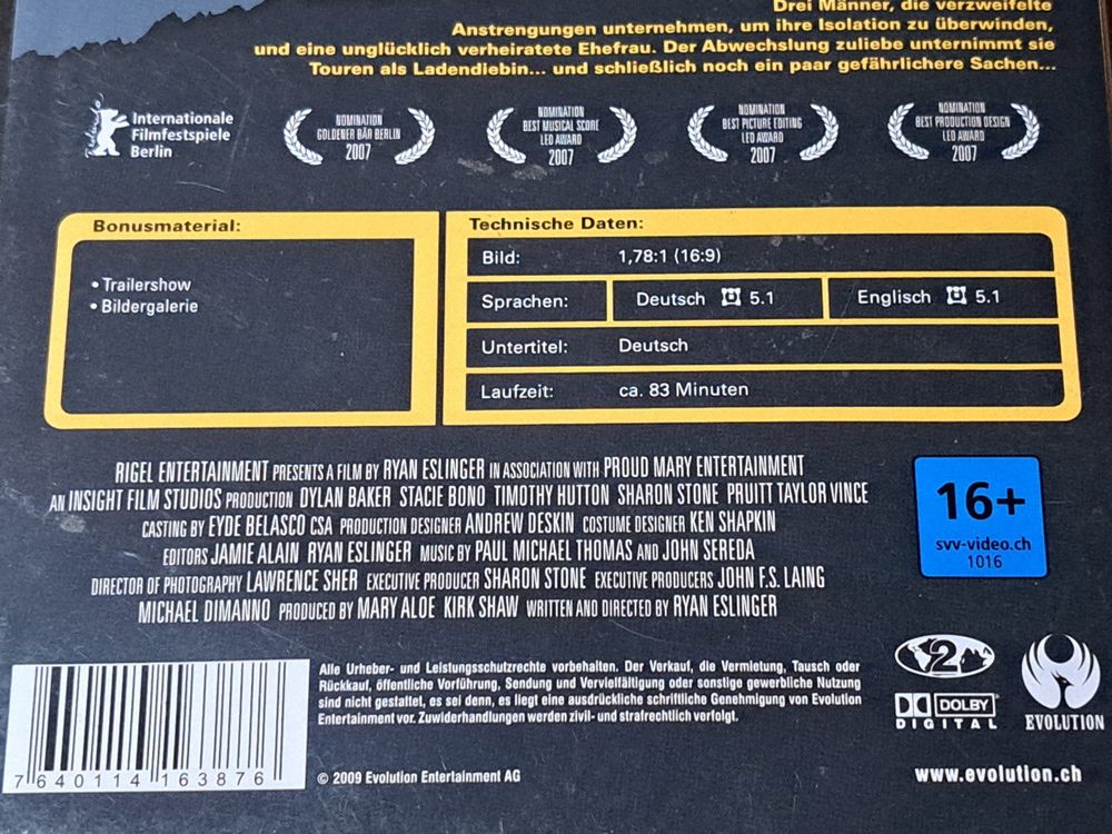 When a Man Falls in the Forest mit Sharon Stone, T. Hutton (Gebraucht ...