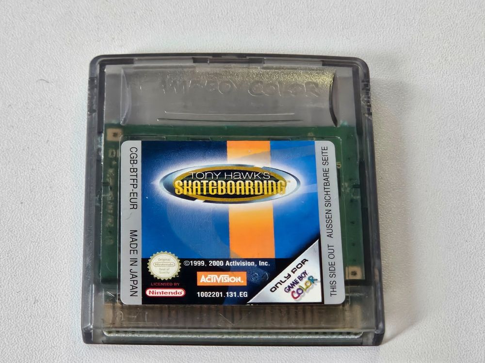 Game Boy Color Spiel Tony Hawks Skateboarding (Gebraucht) in Wikon für ...
