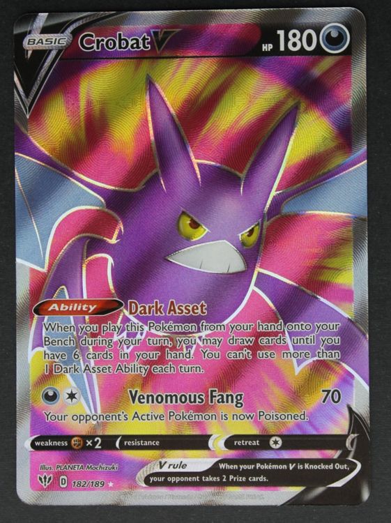 Pokémon Crobat V (DAA 182) EN (Neu (gemäss Beschreibung)) in Sarnen für ...