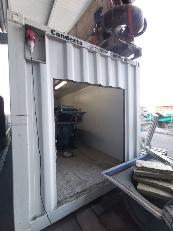 Büro Lager Container Stahlcontainer Condecta system (Gebraucht) in Oberwangen TG für CHF 3900 ...