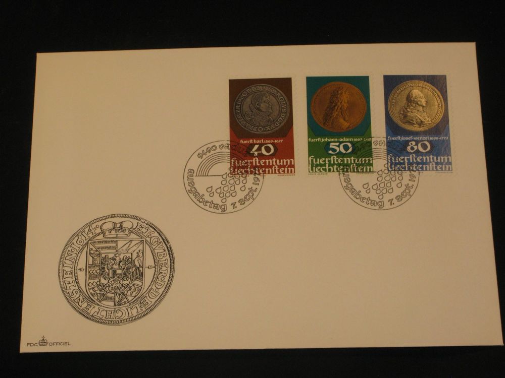 Fürstentum Liechtenstein FDC 1978 Nr. 648 - 650 | Kaufen auf Ricardo