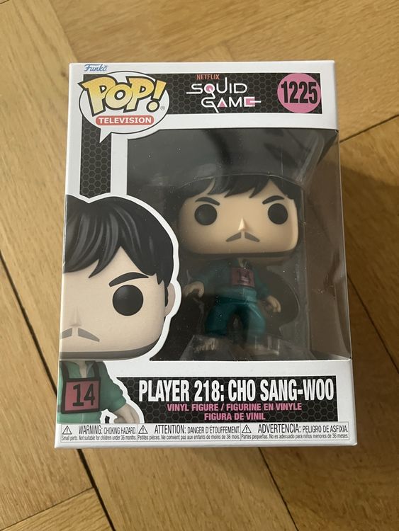 Funko Pop! Squid Game - Player 218: Cho Sang-Woo (Neu und ...
