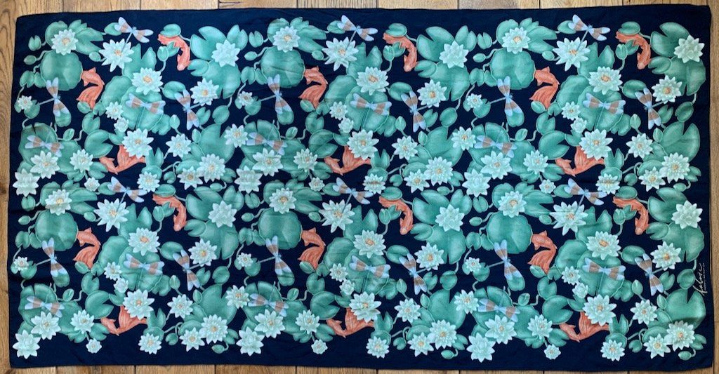 Foulard FABRIC FRONTLINE avec canards (D'occasion) à Zürich pour CHF ...