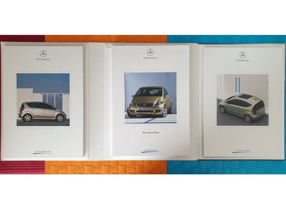 MERCEDES A-KLASSE - Prospekt / Pressemappe / CD Press Kit (Neu (gemäss ...
