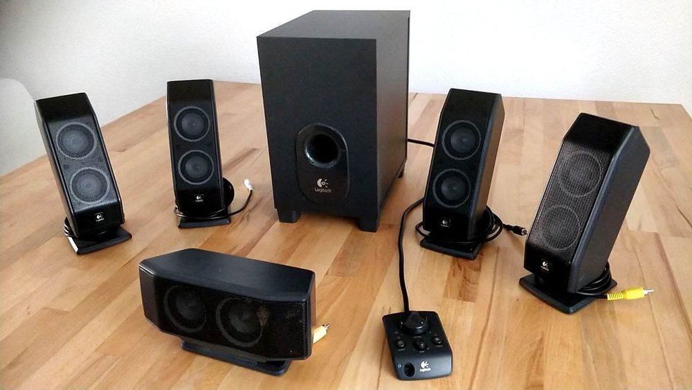 Logitech X-540 5.1 Surround Lautsprecher mit Subwoofer | Kaufen auf Ricardo