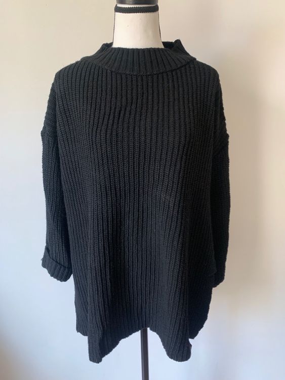 Yemocean oversize Pullover onesize aus Strick schwarz (Neu (gemäss Beschreibung)) in Regensdorf ...