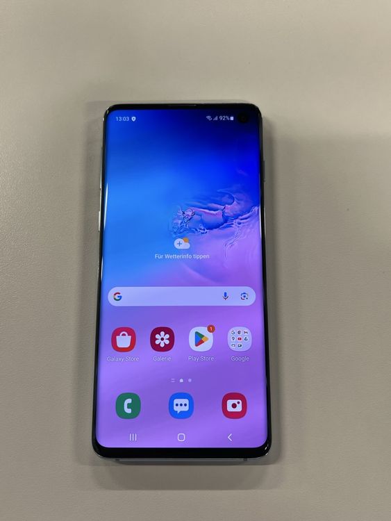 Samsung Galaxy S10 Prism Blue 128GB (Gebraucht) in Uznach für CHF 91 ...