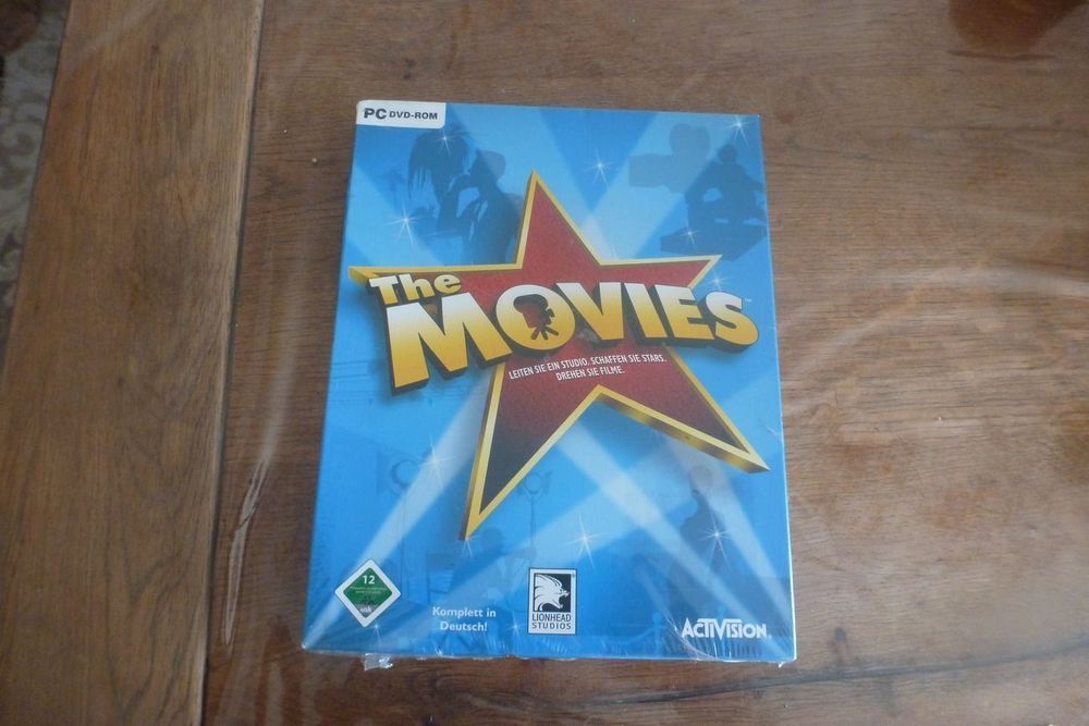 Sacred Gold PC DVD-ROM & The Movies PC DVD-ROM (Neu und ...