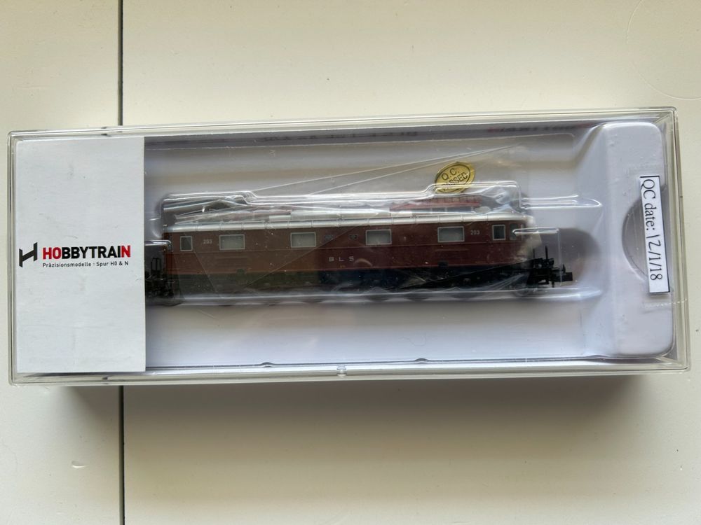 Elektrolok BLS Ae 6/8 203 SBB Ep.III-IV Hobbytrain H10183 N (Neu und ...