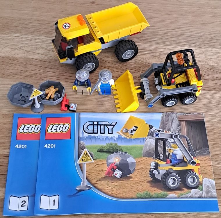 Lego 4201 - City Bagger und Kipplaster (Neu (gemäss Beschreibung)) in ...
