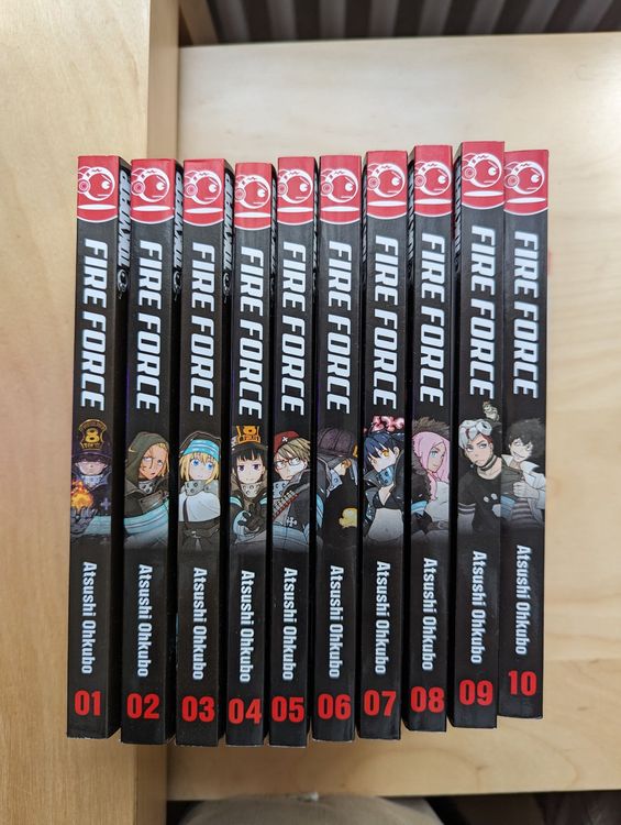 Fire Force Mangas Band 1-10 (Neu (gemäss Beschreibung)) in Sursee für ...