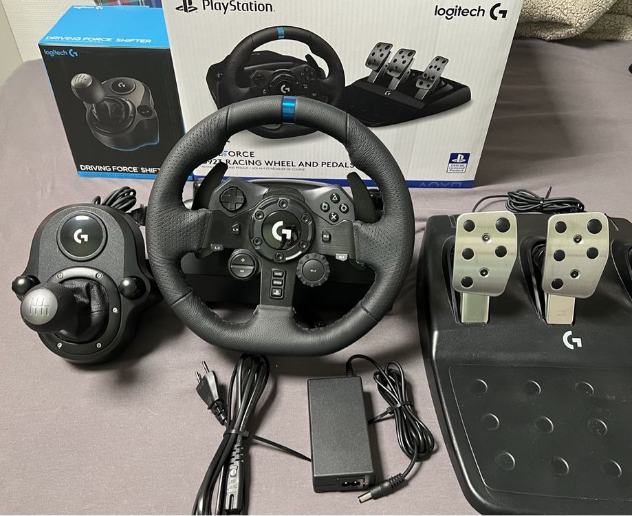 Logitech Lenkrad G923 + Shifter (Neu (gemäss Beschreibung)) in Ueken ...