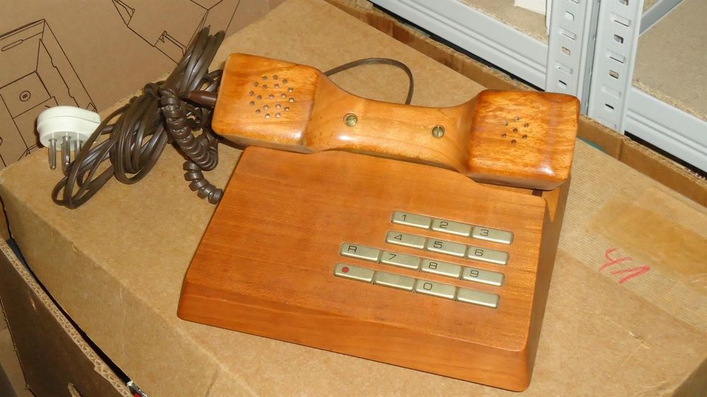 Téléphone ancien, bois Telefon | Kaufen auf Ricardo