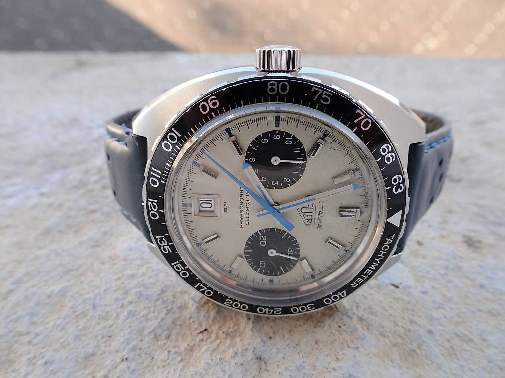 Heuer Autavia 1163 *Siffert* *Heuer Revision mit Rechnung* (Gebraucht ...