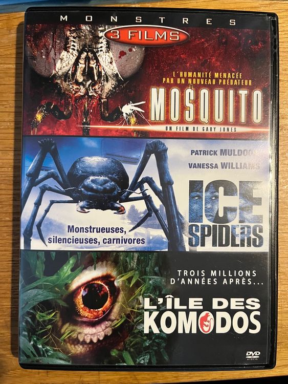 Mosquito / Ice Spiders / l'ile des komodos (3 DVD) (Gebraucht) in Vevey ...