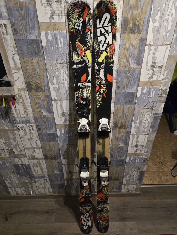 K2 Press Jib Rocker – Freestyle Skis – 159 cm com bindings (Gebraucht ...