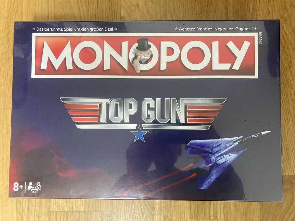 NEU!!! Monopoly Top Gun Neu Ungeöffnet in Folie (Neu und ...