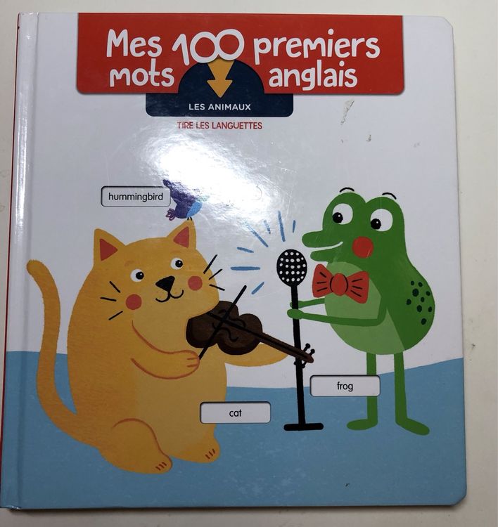Livre enfant: Mes 100 premiers mots anglais, animaux! (Neuf (Voir ...