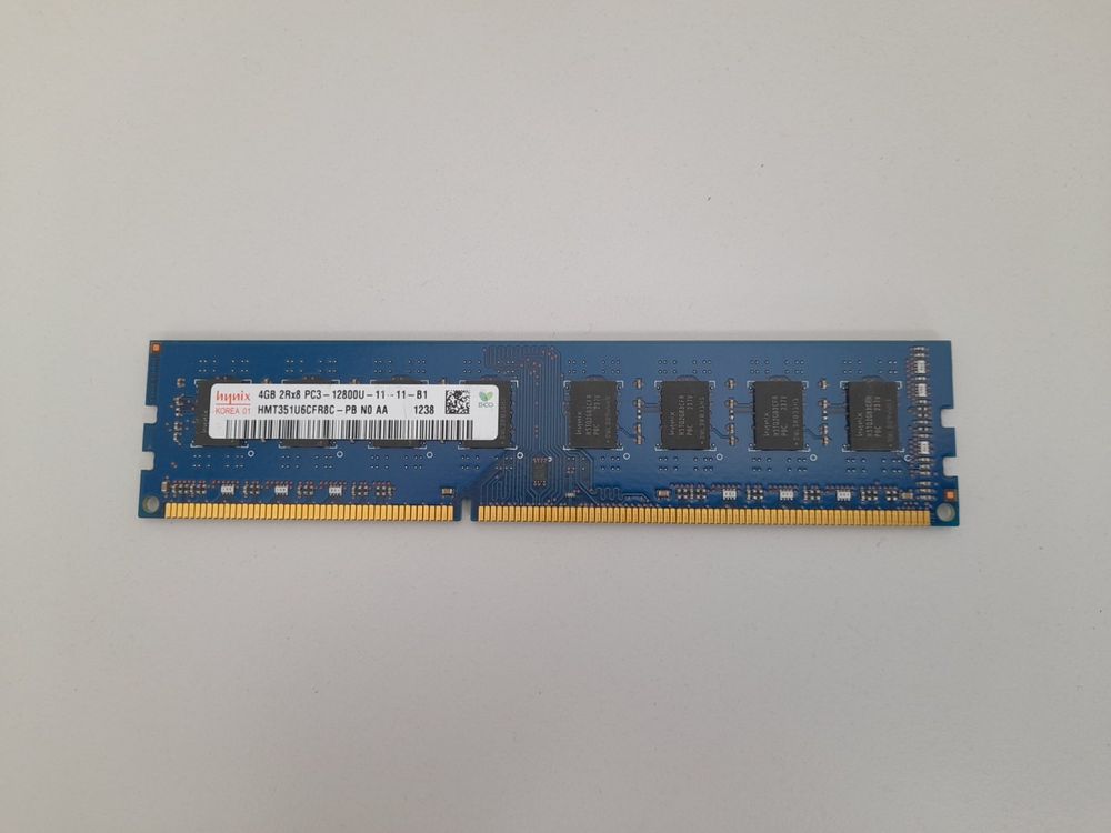 4x hynix 4GB 2Rx8 PC3 - 12800U RAM Block - 16GB Pack (Gebraucht) in Langnau im Emmental für CHF ...