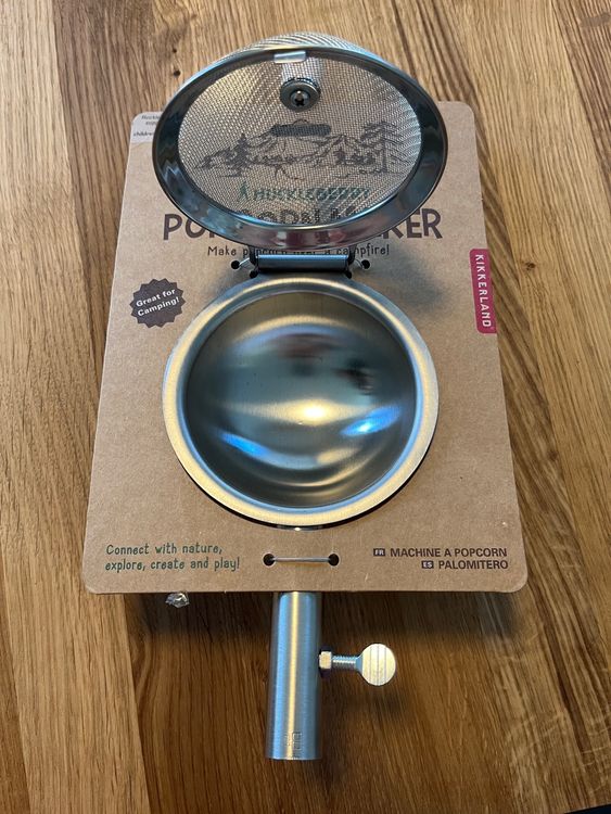 Huckleberry Popcorn Maker fürs Camping (Neu und originalverpackt) in Windlach für CHF 10 – mit ...