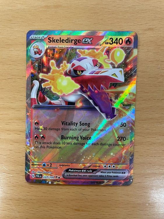 Pokemon Skeledirge eX (Versand gratis) (Neu (gemäss Beschreibung)) in ...