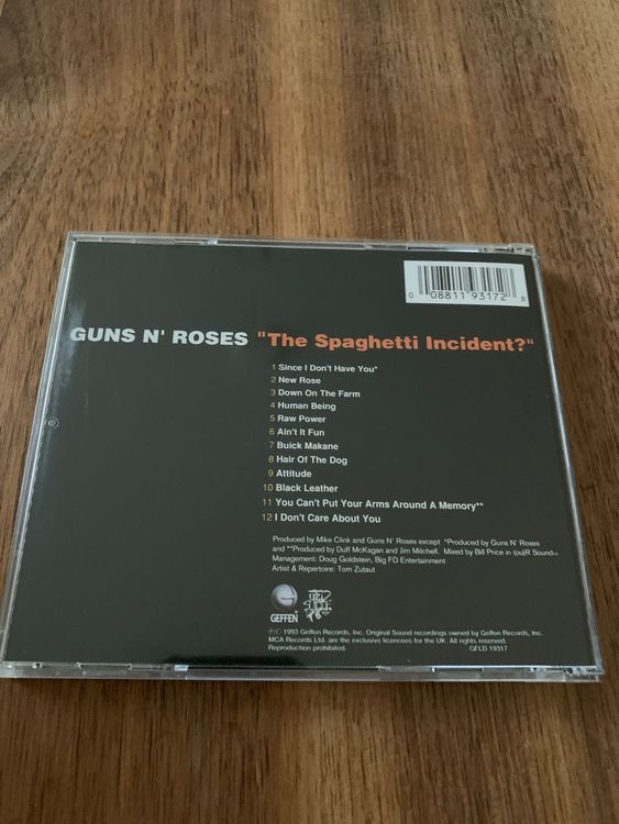 Guns n' Roses - The Spaghetti Incident? (Gebraucht) in Bonstetten für ...