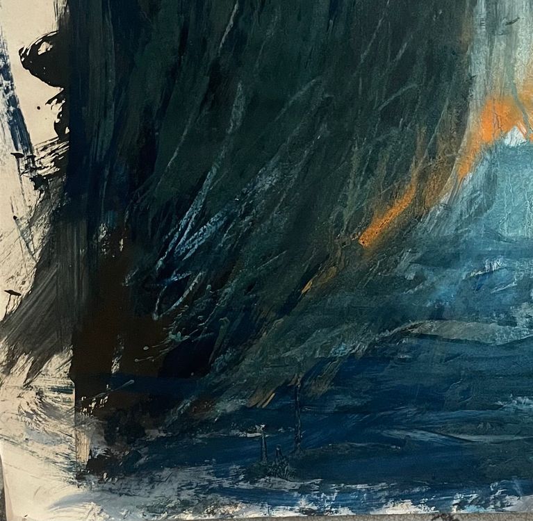 Grosse Abstrakte Mischtechnik aus Galleri Nachlass (Gebraucht) in Root für CHF 95 – mit ...