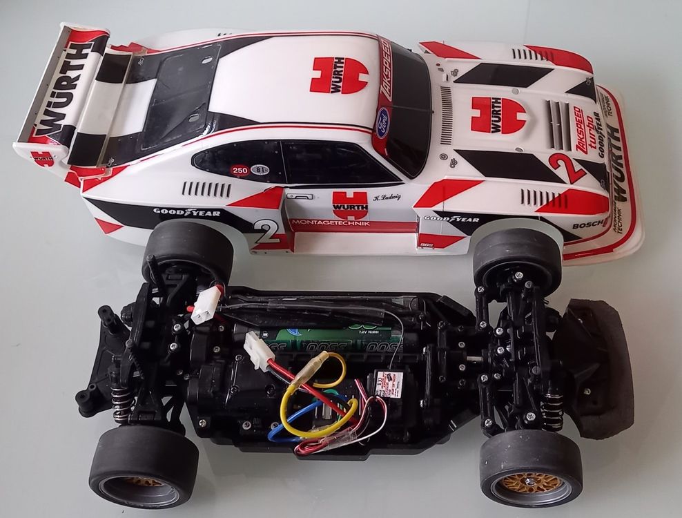 Ford Capri Turbo Gr.5 Zakspeed Würth von Tamiya (Gebraucht) in ...