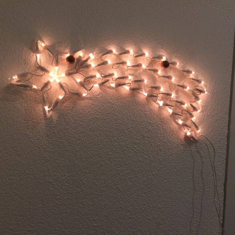 Stern mit Schweif mit 50 LED Lämpchen (Gebraucht) in Zürich für CHF 12 ...