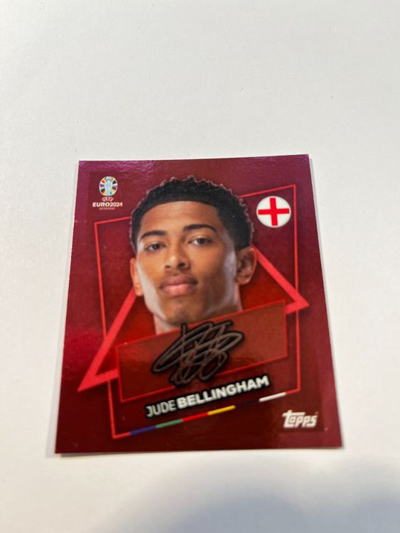 Topps Sticker ENG SP Jude Bellingham mit Unterschrift | Kaufen auf Ricardo