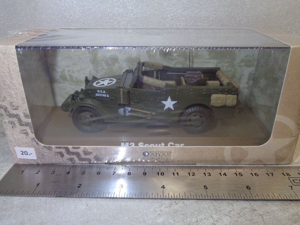 Atlas 1:43 militaire militär : Camion LKW / Jeep / Char (Neu und ...