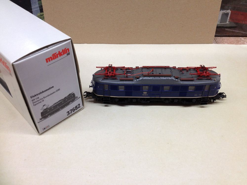 Märklin 37682 Baureihe 118 016-5 der DB blau, H0 WS Dig.S (Gebraucht ...