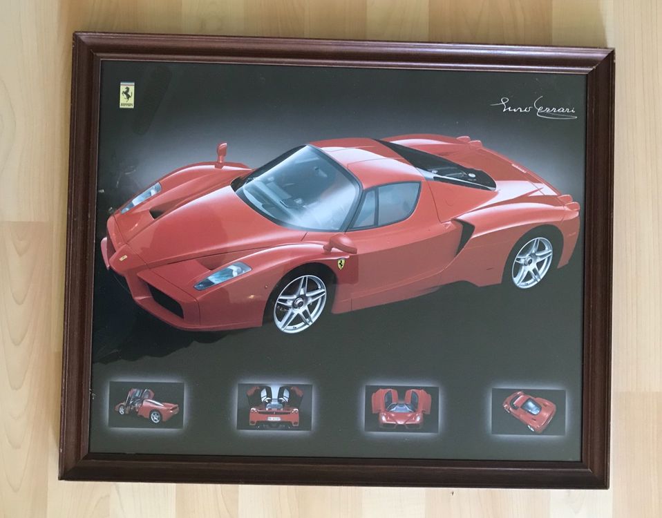 Bilderrahmen mit Ferrari Enzo | Kaufen auf Ricardo