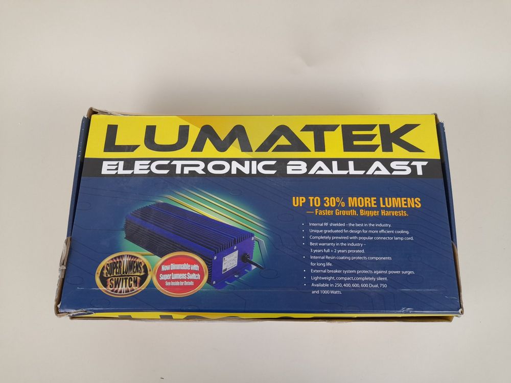 LUMATEK Electronic Ballast Vorschaltgerät 1000 Watt | Kaufen auf Ricardo