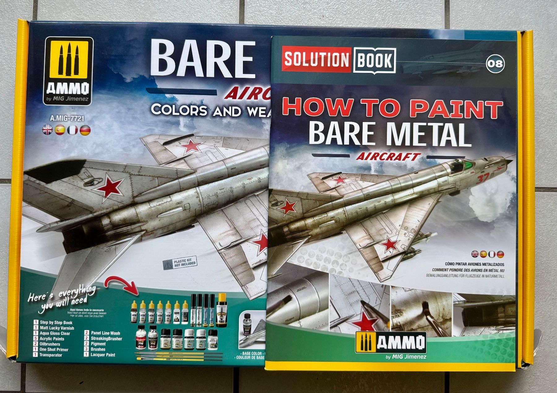 Bare Metal Aircraft Colors and Weathering System A.MIG-7721 (Neu und ...