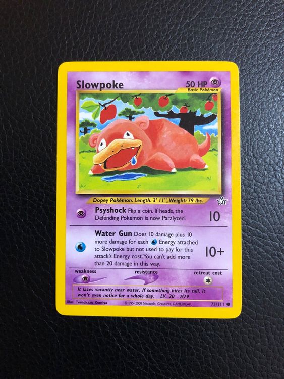 Neo Genesis Slowpoke 73/111 Ab 1 (Gebraucht) in Paradiso für CHF 2 ...
