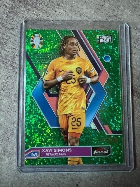 Topps Finest Road to Uefa Euro 2024 Simons Xavi /125 (Neu (gemäss ...