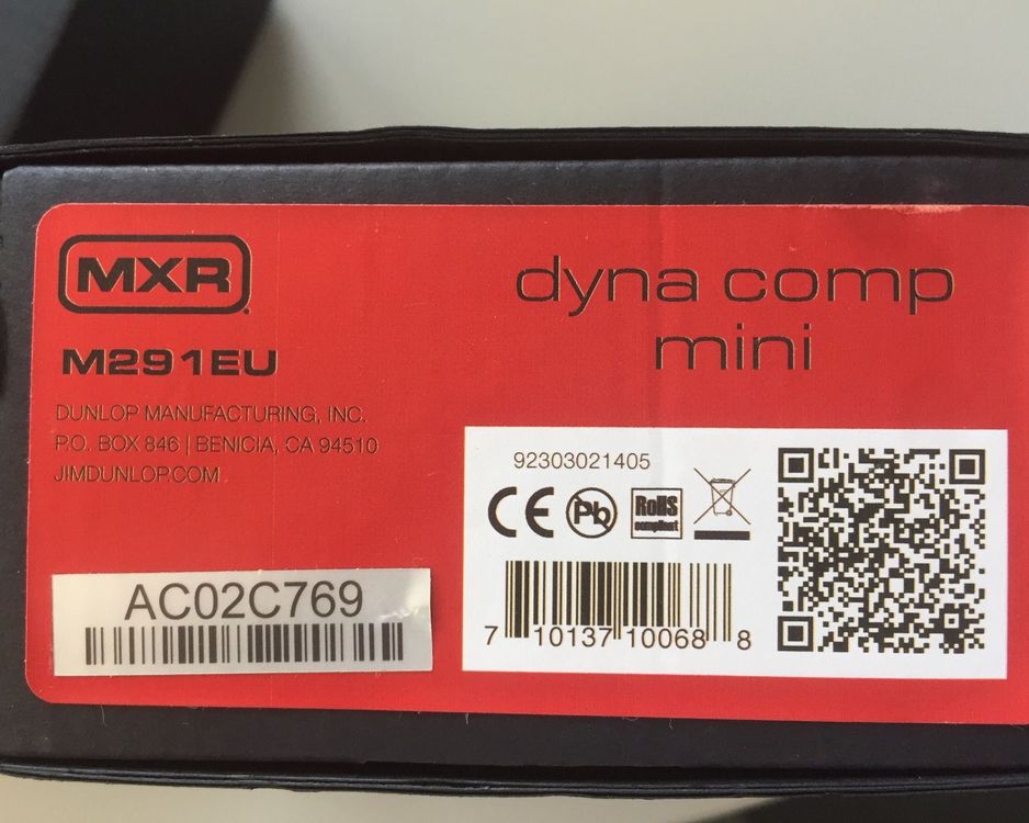 MXR dyna comp mini (Gebraucht) in Winkel für CHF 64 – mit Lieferung auf ...