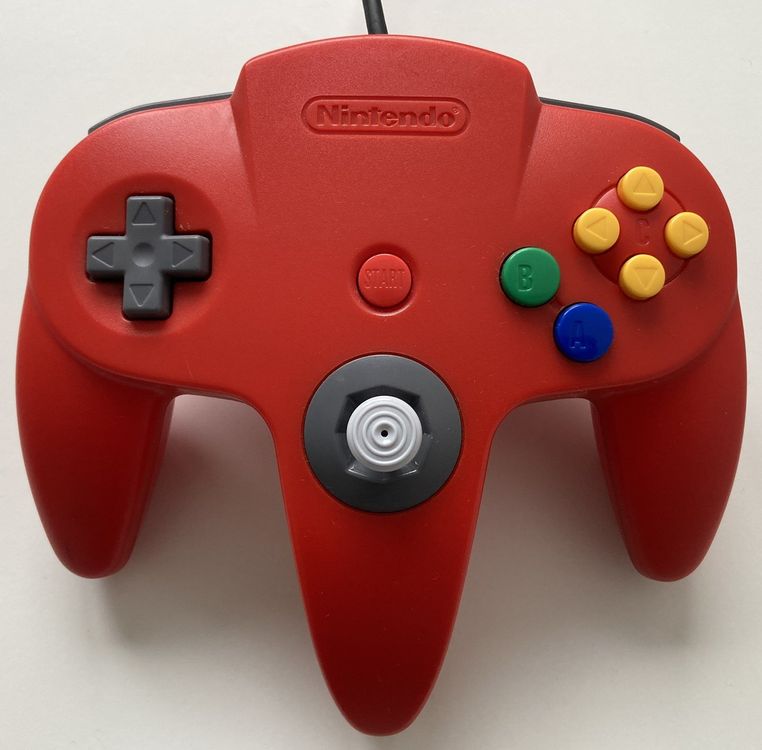 N64 Controller rot - Nintendo N64 (Gebraucht) in Jonschwil für CHF 36.9 ...