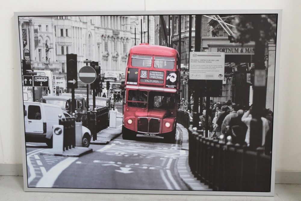 Wandbild London Bus, 140x100cm, IKEA | Kaufen auf Ricardo
