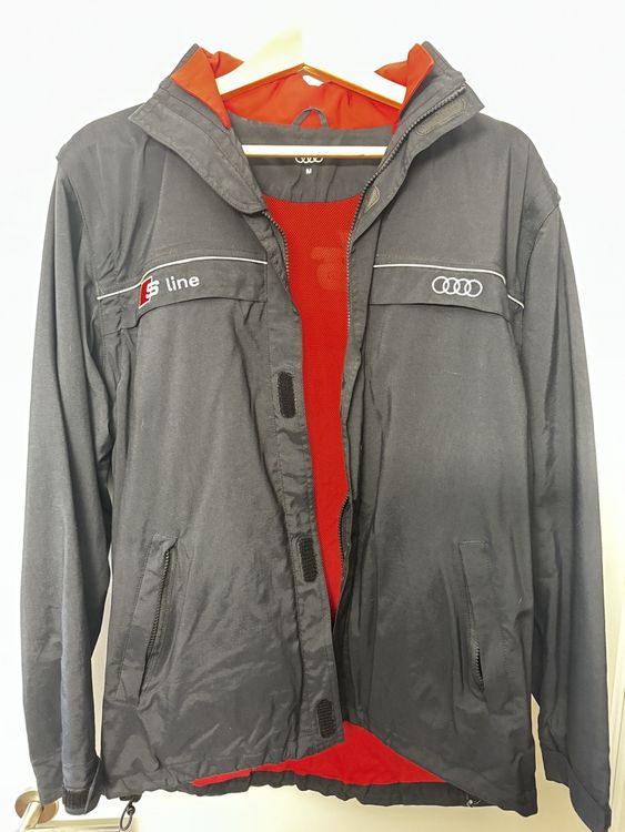 Original Audi S Line Jacke / Weste (Wind u. regenfest) Gr. M (Neu ...