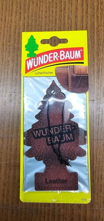 Autoduft Wunderbaum Leather 1Stk. (Neu und originalverpackt) in ...